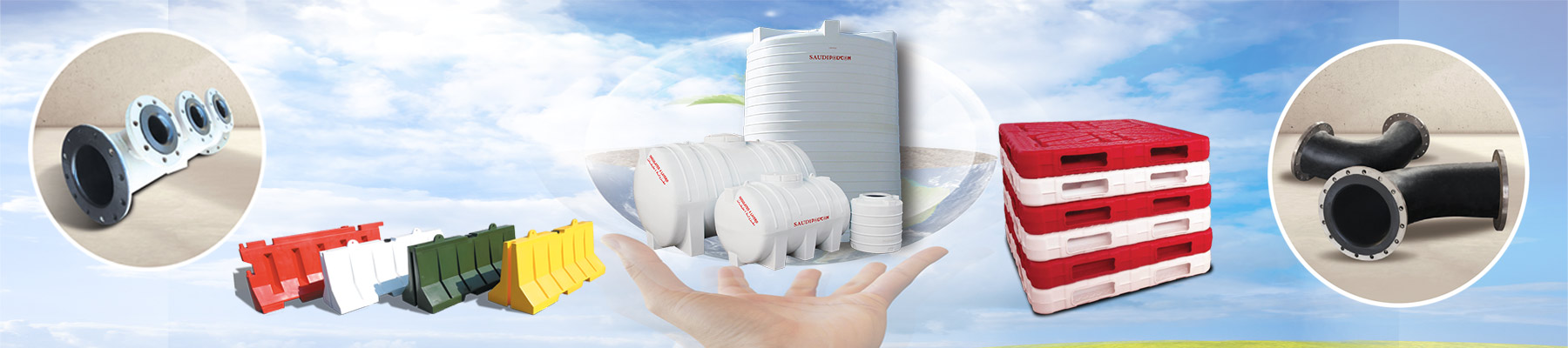 Saudi Polycon – Polyethylene water tanks l Since 1998